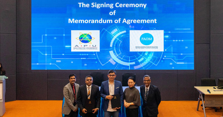 APU Signed Pact with FinTech Association of Malaysia - Nerdynaut